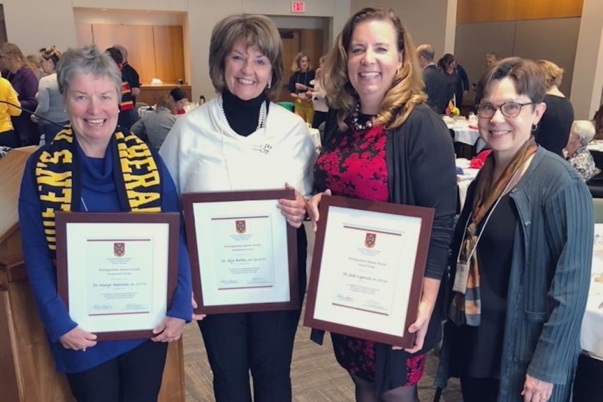 School of Rehabilitation Therapy Distinguished Alumni Award Brunch ...