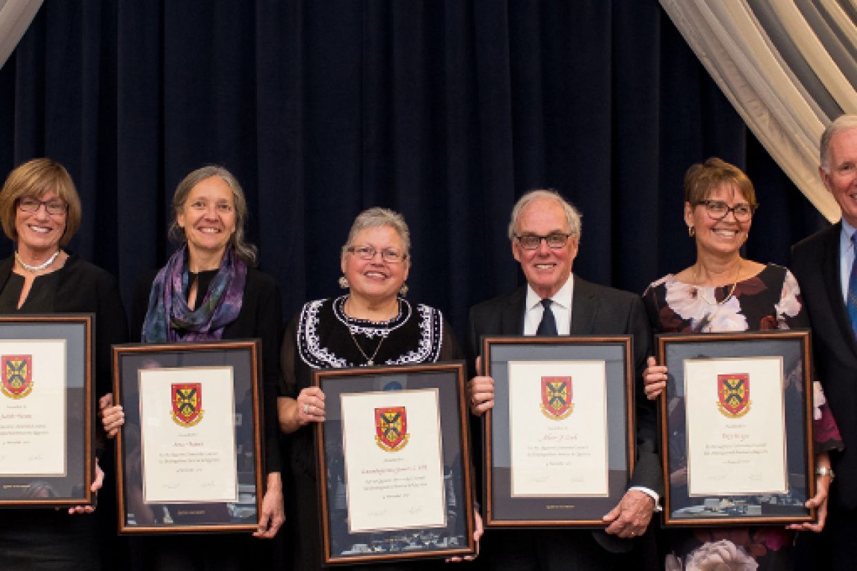 University Council to Honour Six People With Distinguished Service ...
