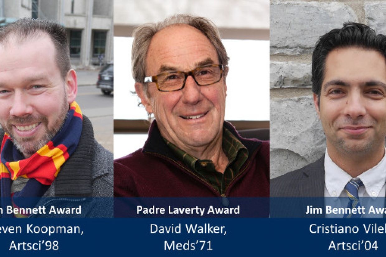 Three Alumni to be Honoured by Kingston Branch | Queen's Alumni