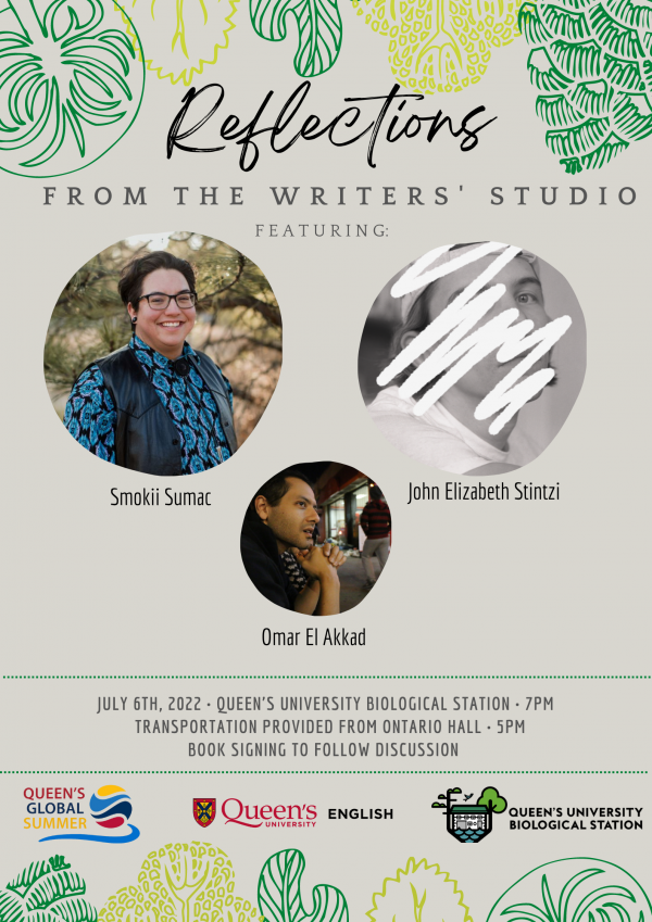 Reflection from the Writer's Studio at QUBS | Department of English ...