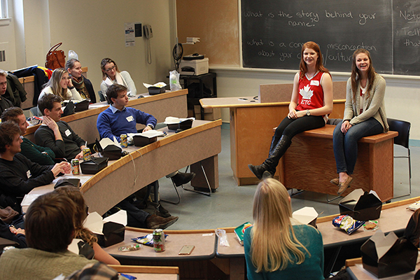Winter welcome for exchange students | Queen's Gazette | Queen's University