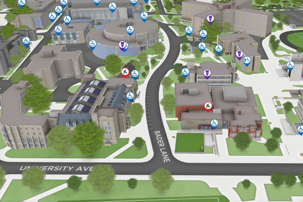 New 3D interactive campus map | Queen's University Gazette