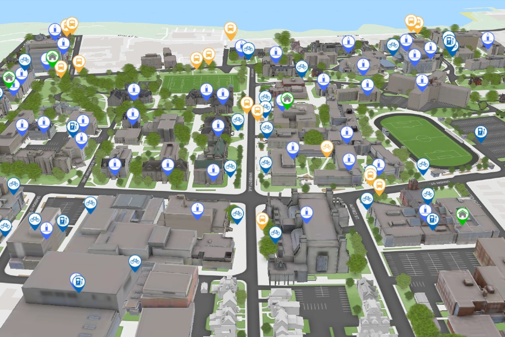 New 3D interactive campus map | Queen's University Gazette