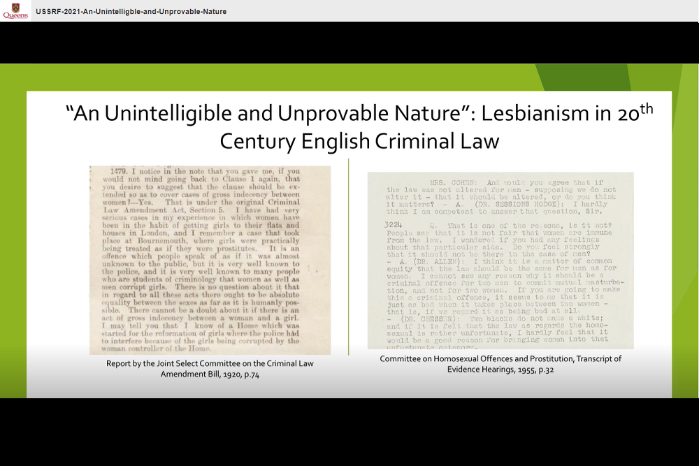 Undergraduate Student Research Fellowship | Queen's Gazette | Queen's ...