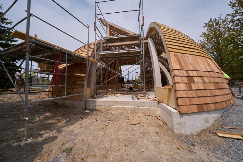 New Indigenous gathering space inspired by traditional designs | Queen ...