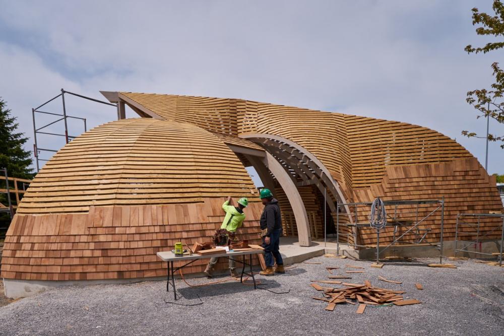 New Indigenous gathering space inspired by traditional designs | Queen ...