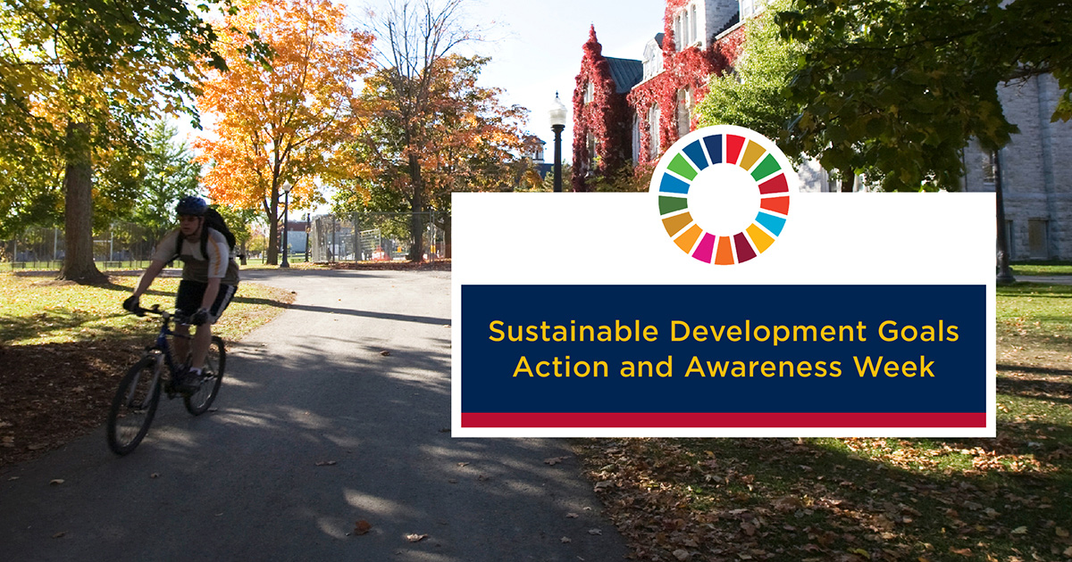 Actioning the Sustainable Development Goals | Queen's Gazette | Queen's ...