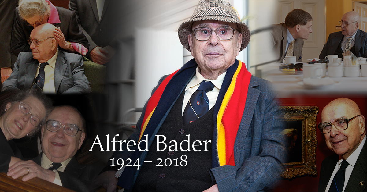 Alfred Bader: Celebration of an extraordinary life | Queen's Gazette ...
