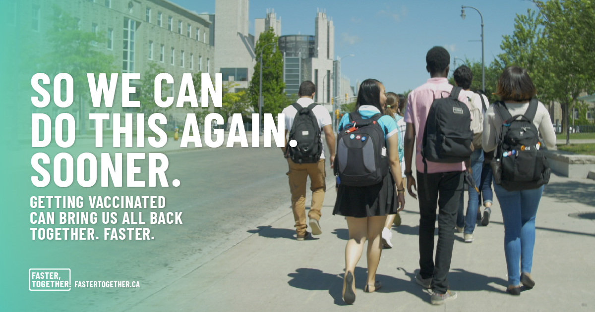 Queen's joins Faster Together campaign | Queen's University Gazette