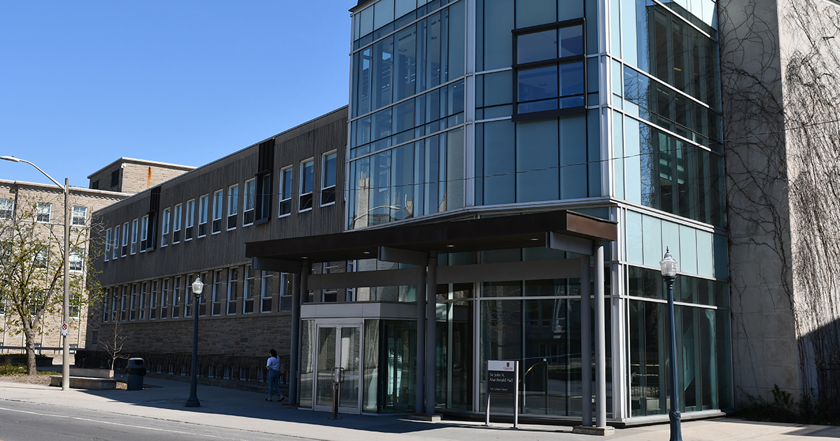 Queen’s to remove Sir John A. Macdonald name from law school building ...