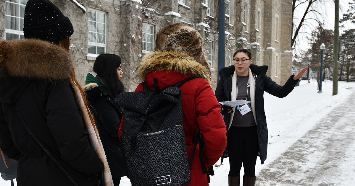 International students receive a warm winter welcome | Queen's Gazette ...