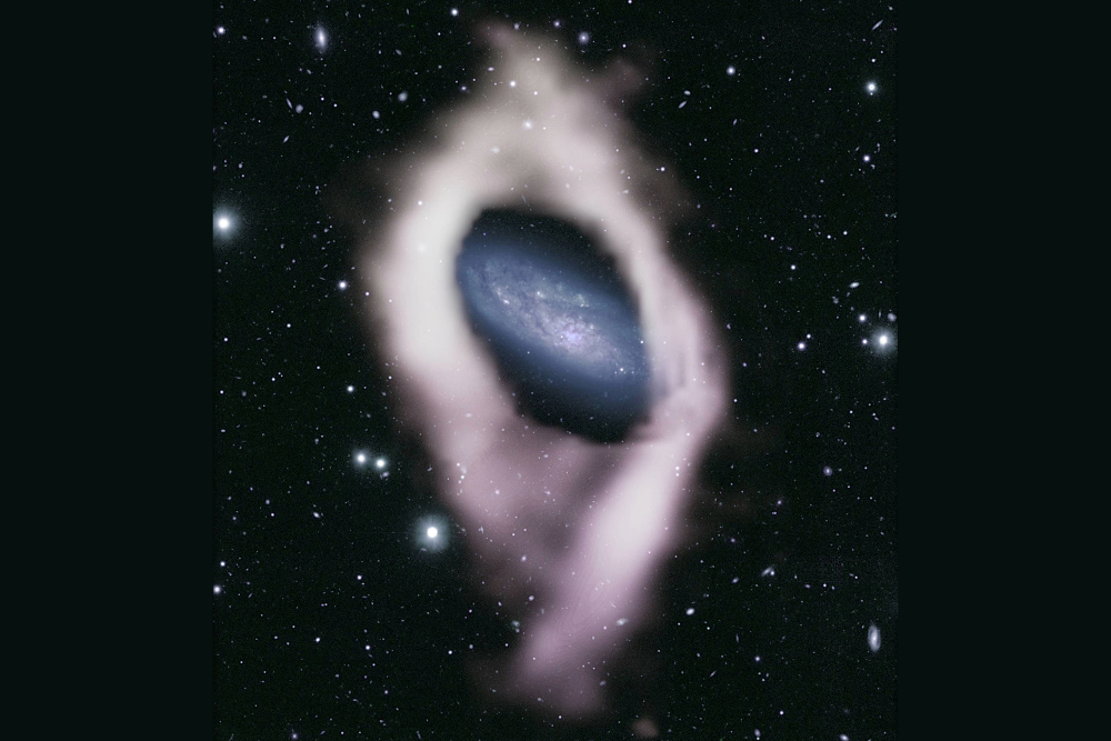 What happens when one galaxy swallows another galaxy? | Queen's Gazette