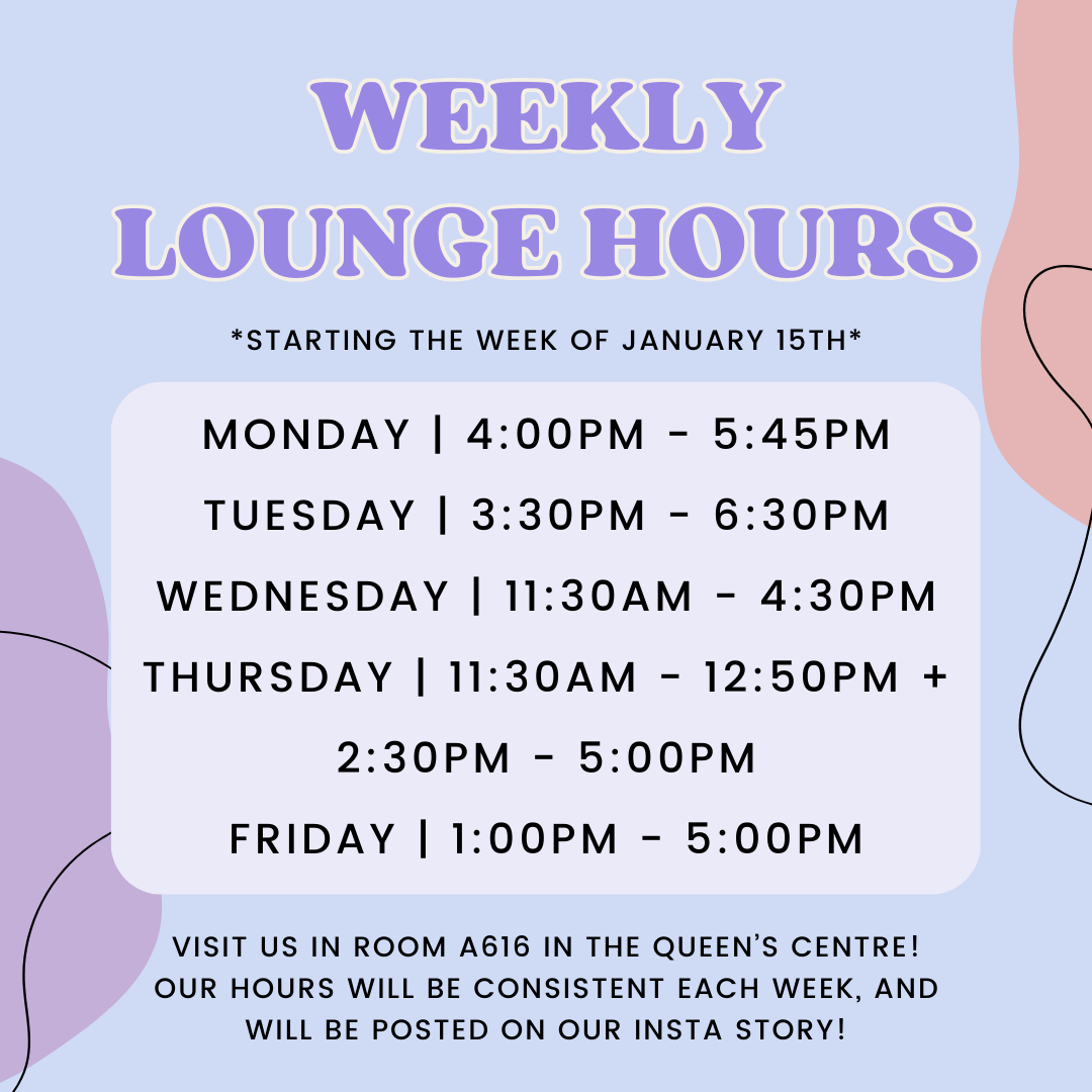 Weekly Off-Campus Community Lounge Hours | Student Experience Office