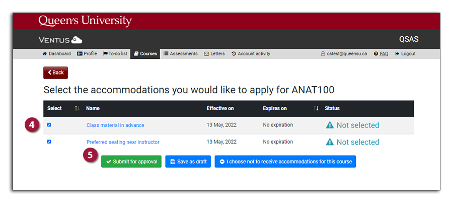 Classroom Accommodations | Ventus Support